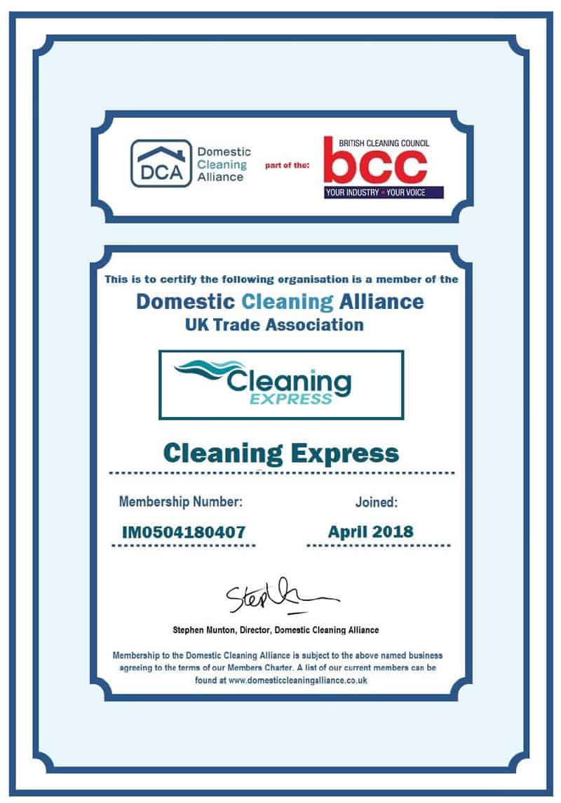 Awards & Accreditations | Cleaning Express | Cleaners London